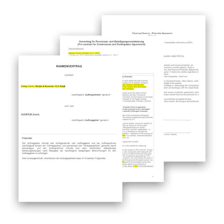 Du Suchst Vertragsvorlagen für Freelancer?
